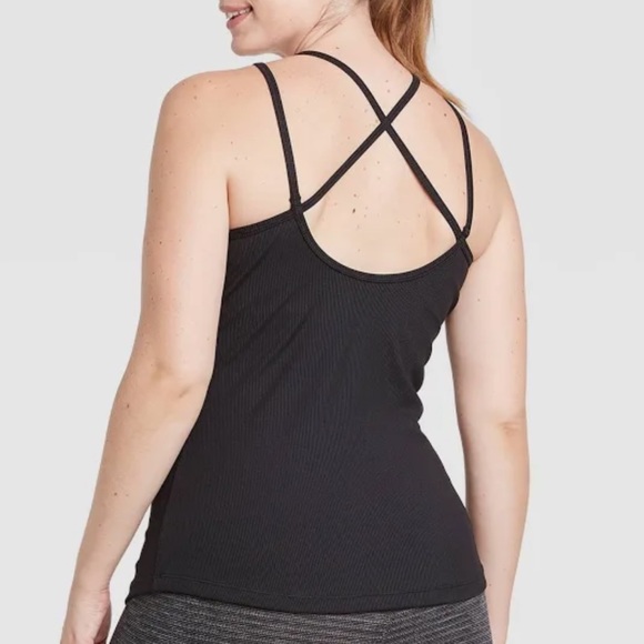 all in motion | Tops | All In Motion Ribbed Tank With Shelf Bra Set Of ...